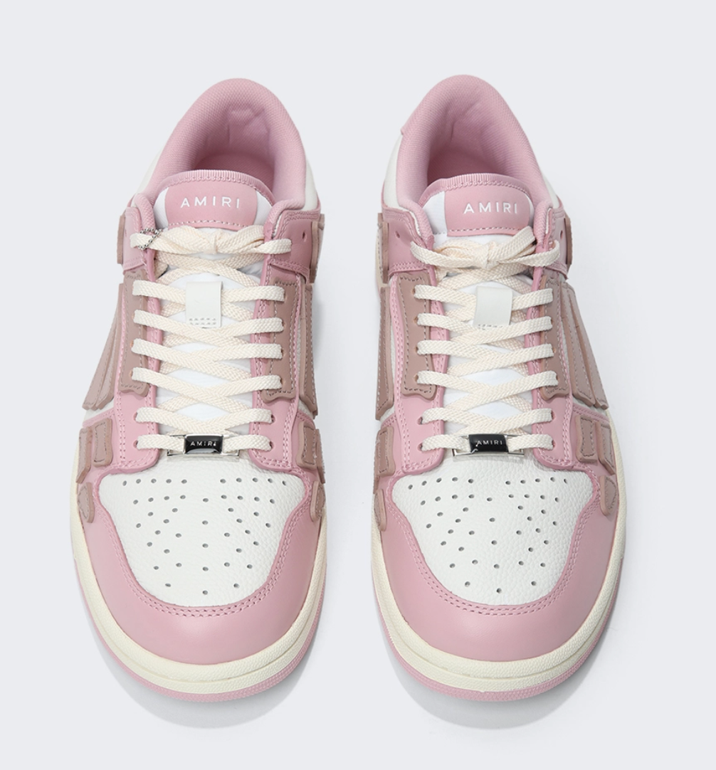 Amiri Skeleton Low Sneaker Baby Pink – Haiendo Shop