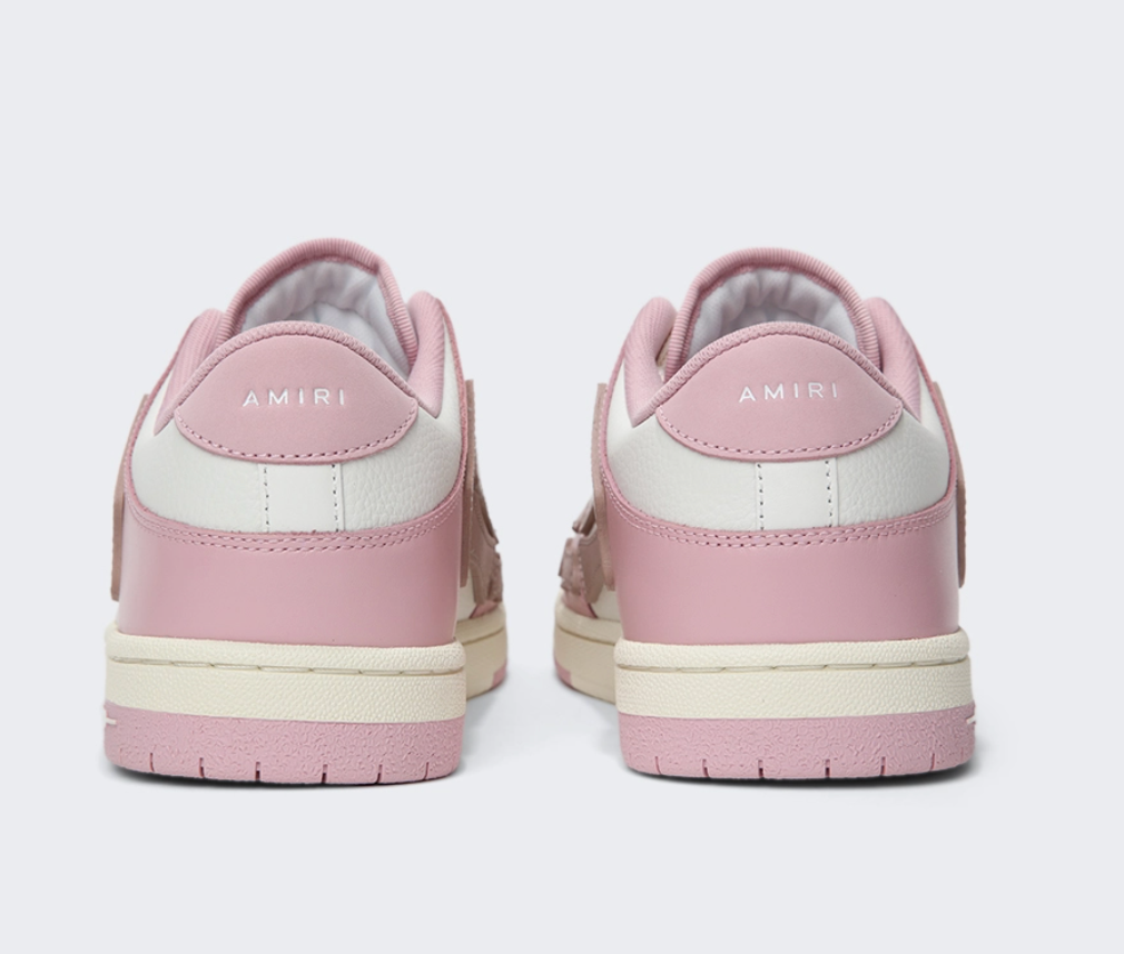 Amiri Skeleton Low Sneaker Baby Pink – Haiendo Shop