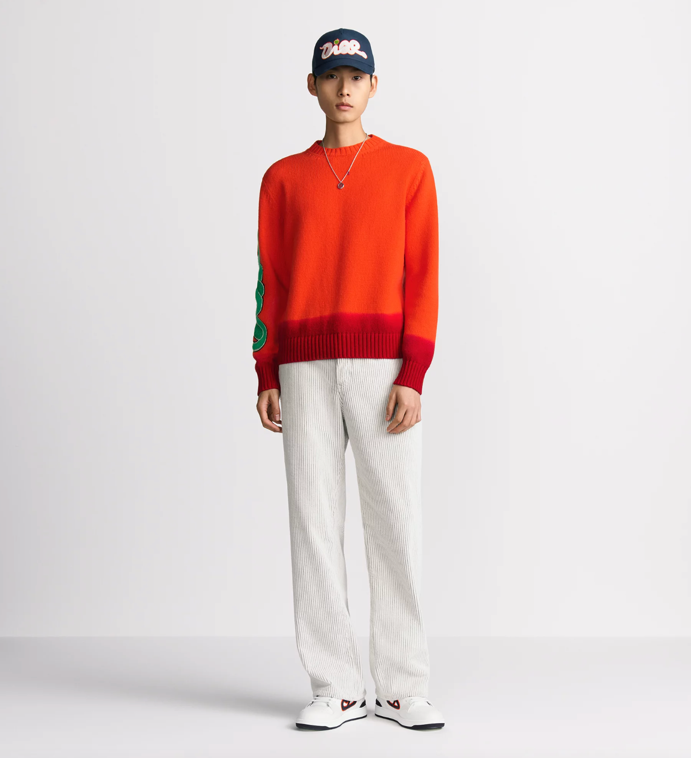 Dior x KAWS Embroidery Knitted Wool Sweater – Haiendo Shop