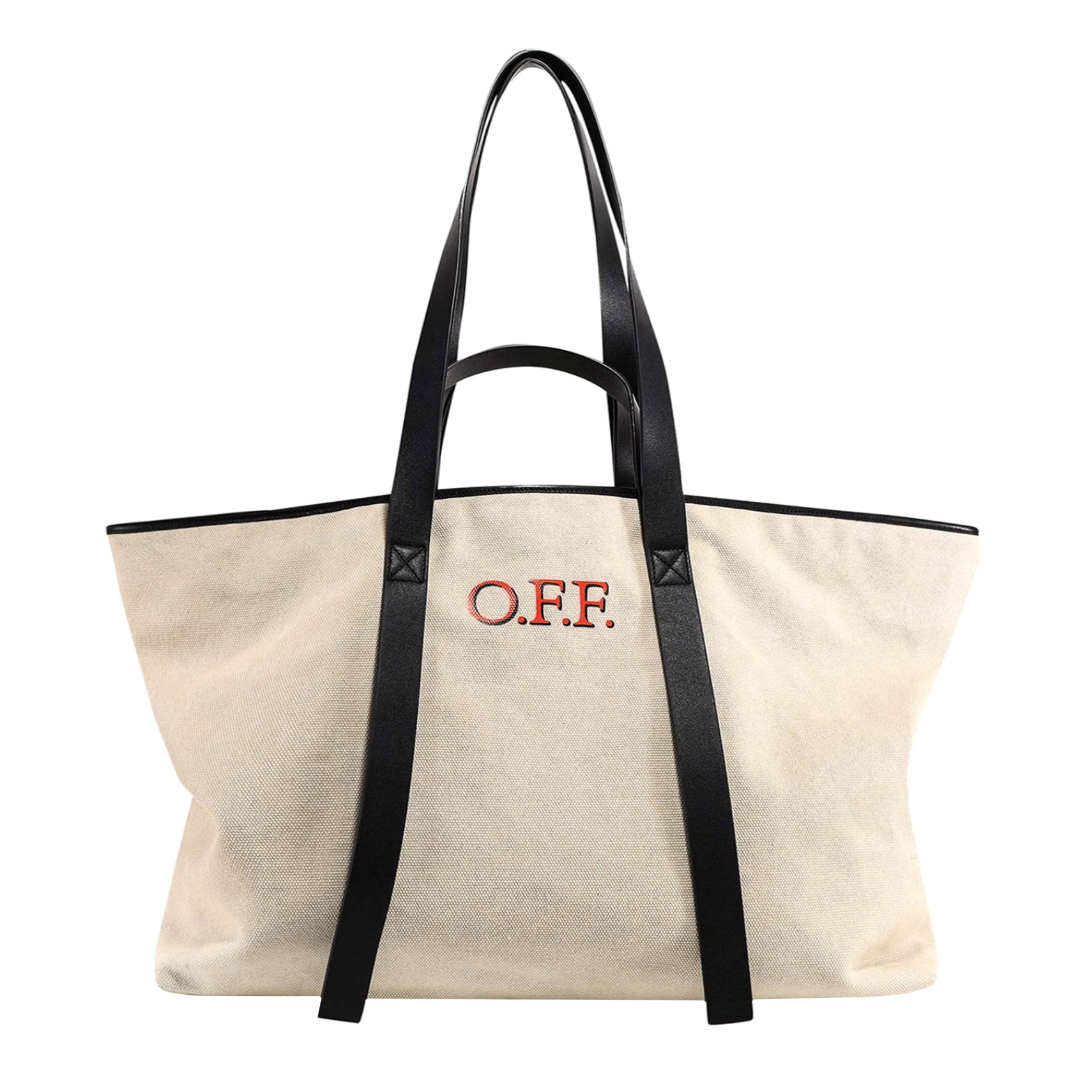 Off-White Canvas Tote Bag – Haiendo Shop