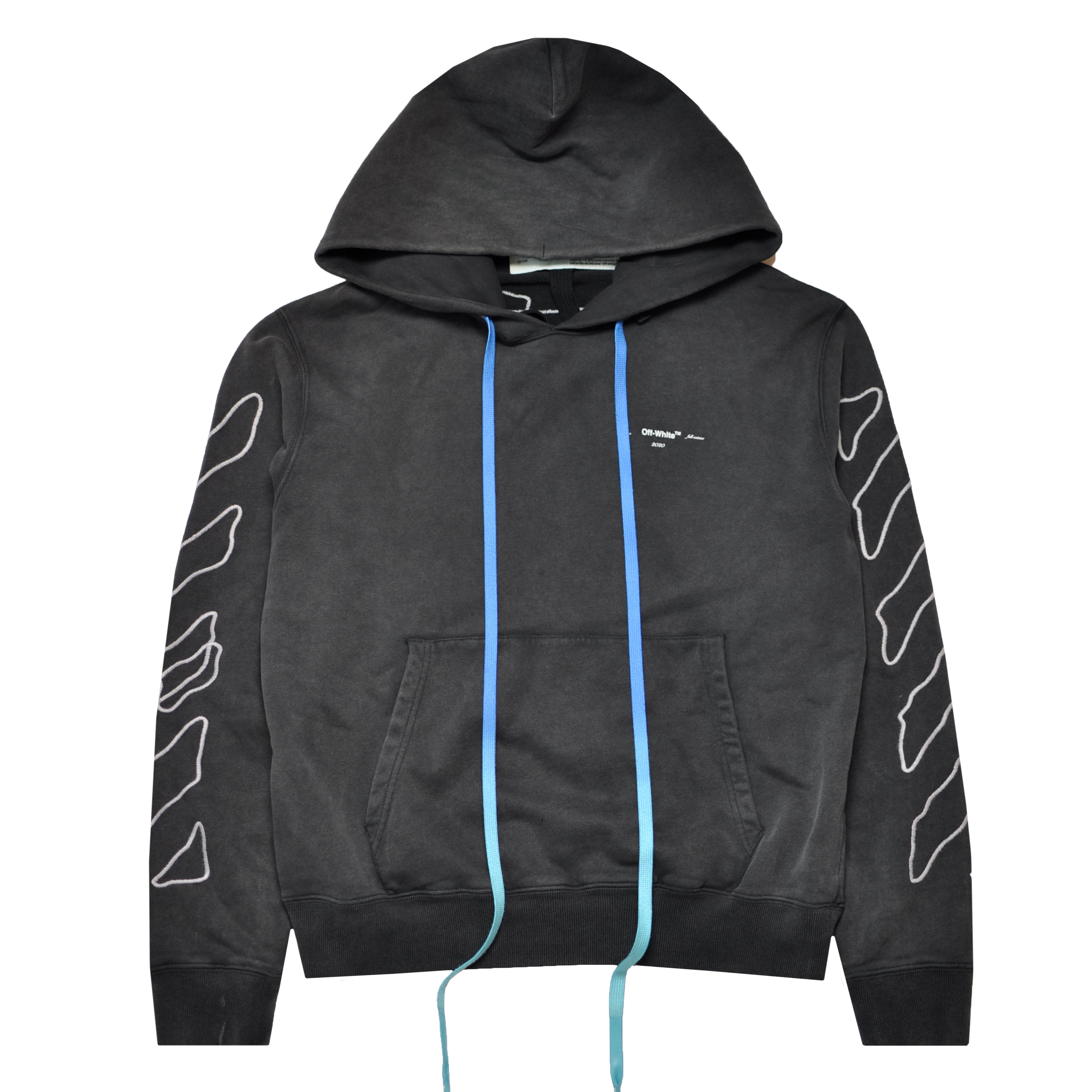 Off-White Washed Arrow Hoodie – Haiendo Shop