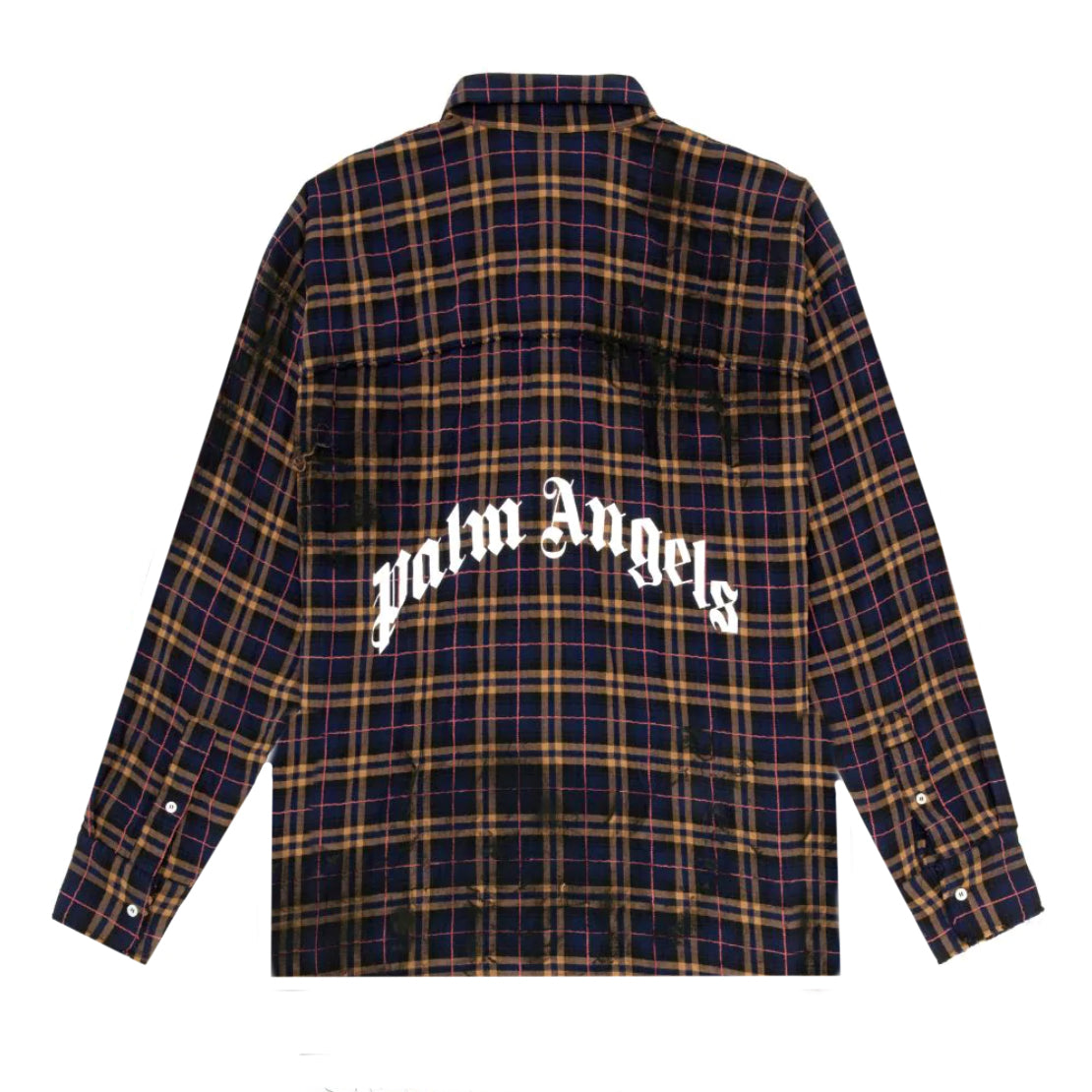 Palm Angels Oversized Flannel Shirt – Haiendo Shop
